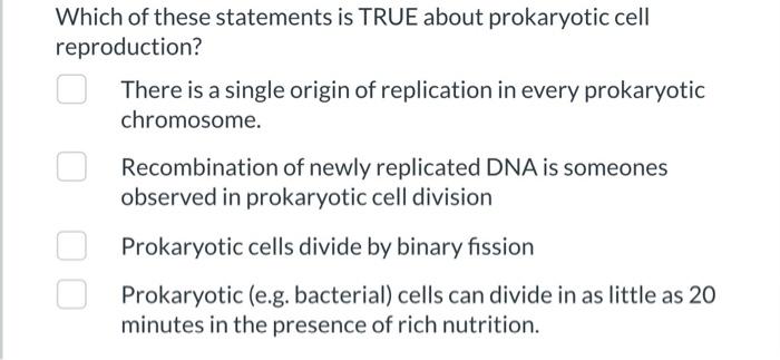Solved Which of these statements are TRUE about eukaryotic | Chegg.com