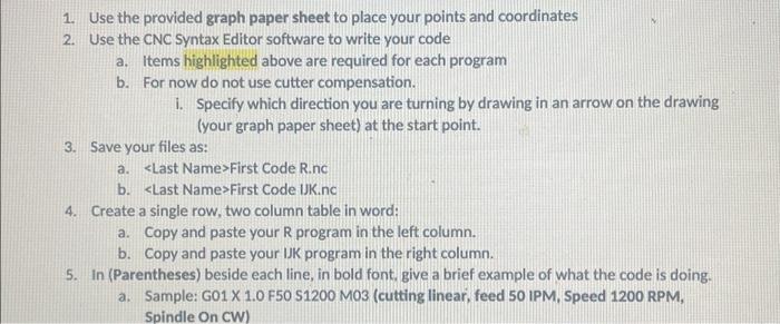 Solved 1. Use the provided graph paper sheet to place your | Chegg.com