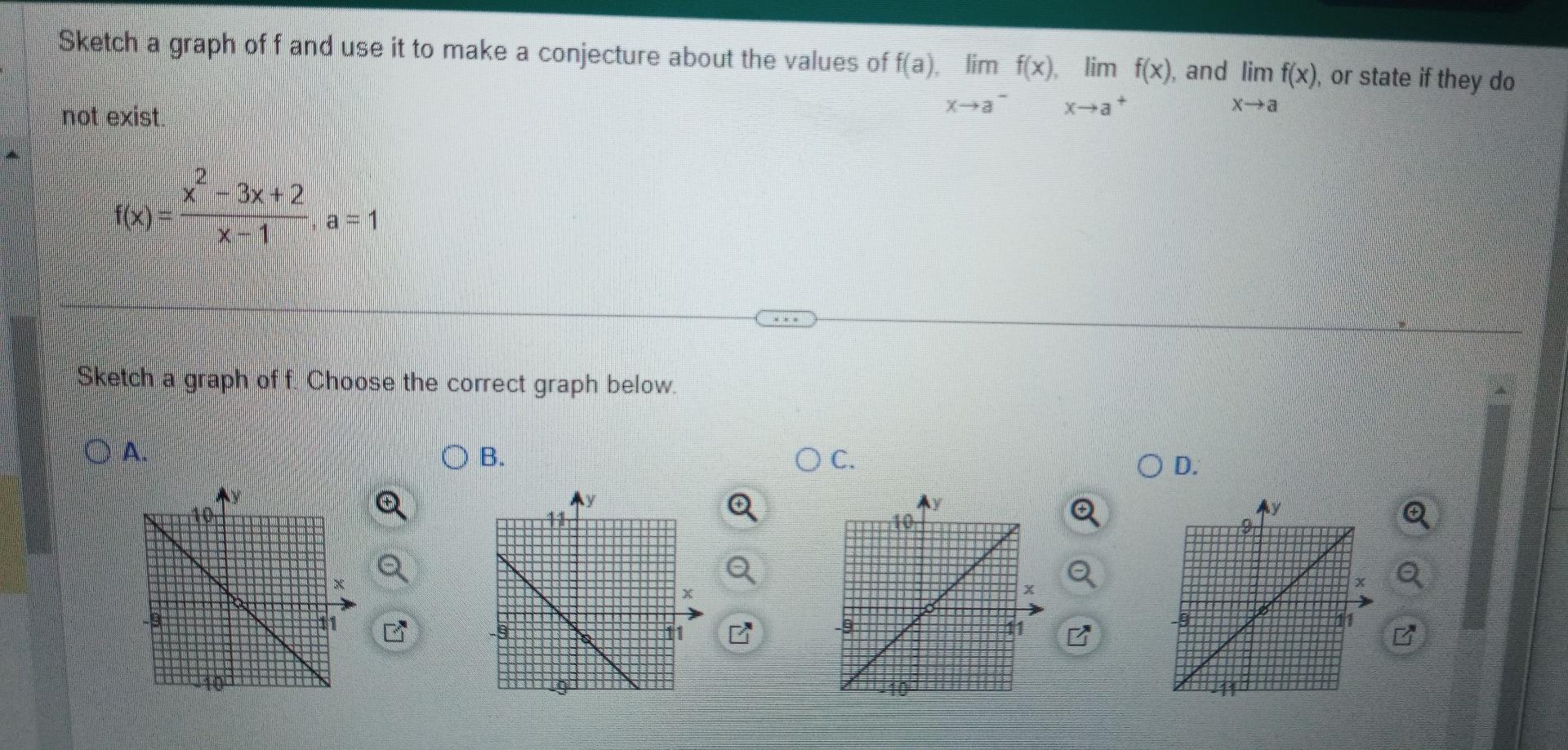 Solved Sketch a graph of f and use it to make a conjecture | Chegg.com