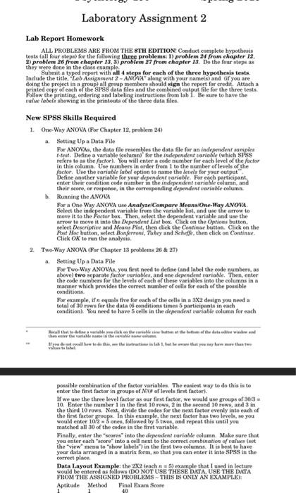 Solved Lab Report Homework ALL PROBLEMS ARE FROM THE 8TH | Chegg.com