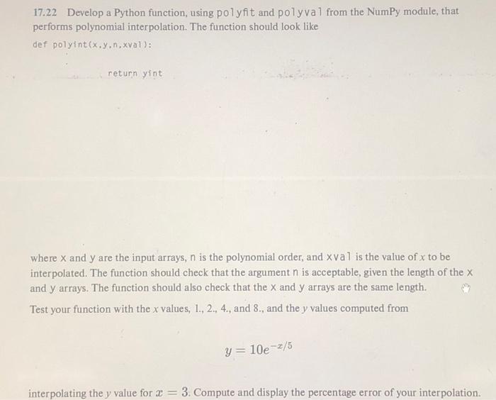 Solved petroleum Engineering(Numerical Methods With Python | Chegg.com