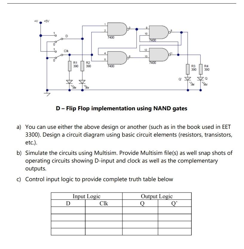 Solved MULTISIM**MULTISIM**MULTISIM Please do the | Chegg.com