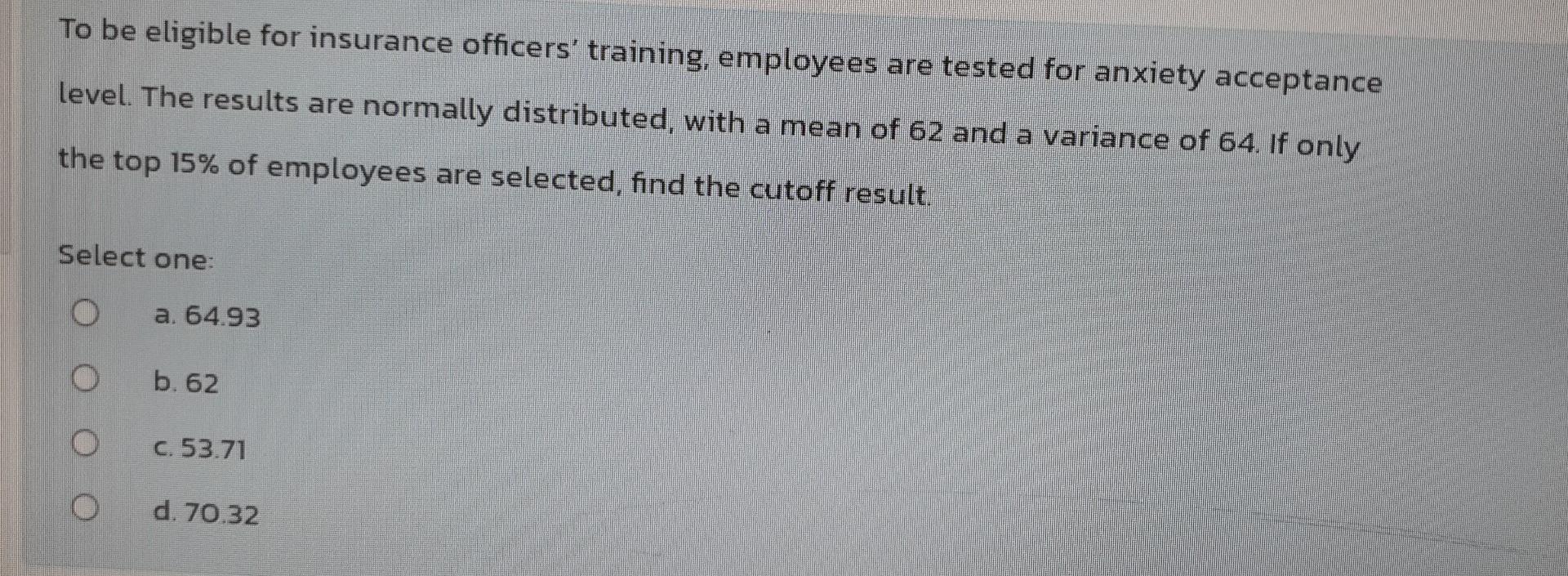 Solved For a normal distribution with a mean of 88 and a | Chegg.com