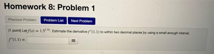 Solved Homework 8: Problem 1 Previous Problem Problem List | Chegg.com