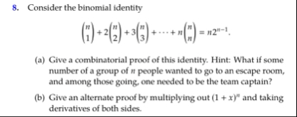 Solved Consider the binomial | Chegg.com
