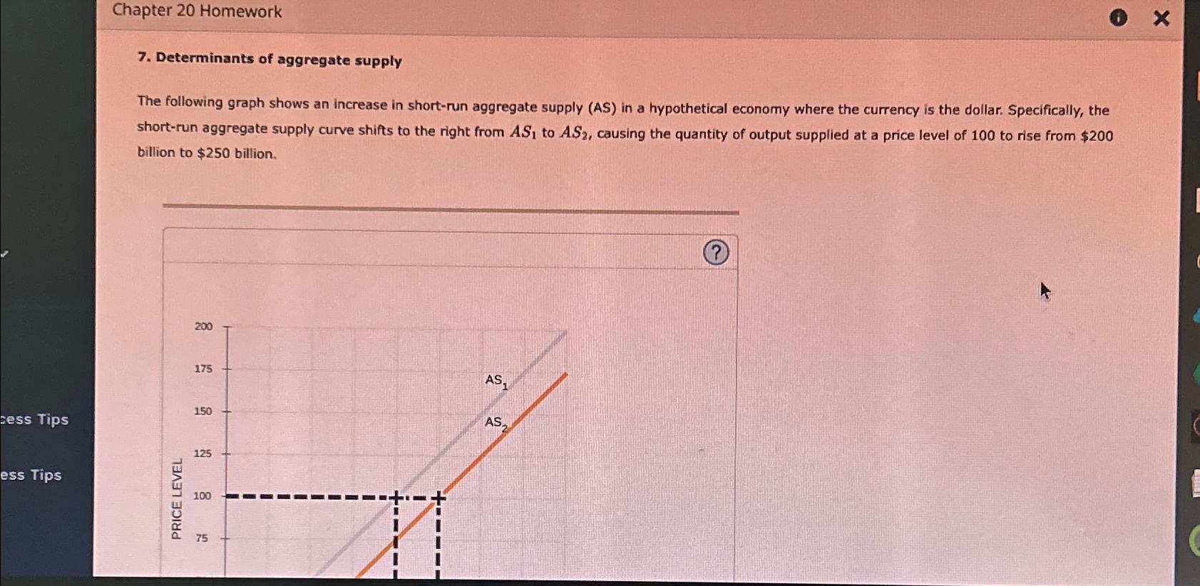 Solved Chapter 20 ﻿Homework7. ﻿Determinants of aggregate | Chegg.com