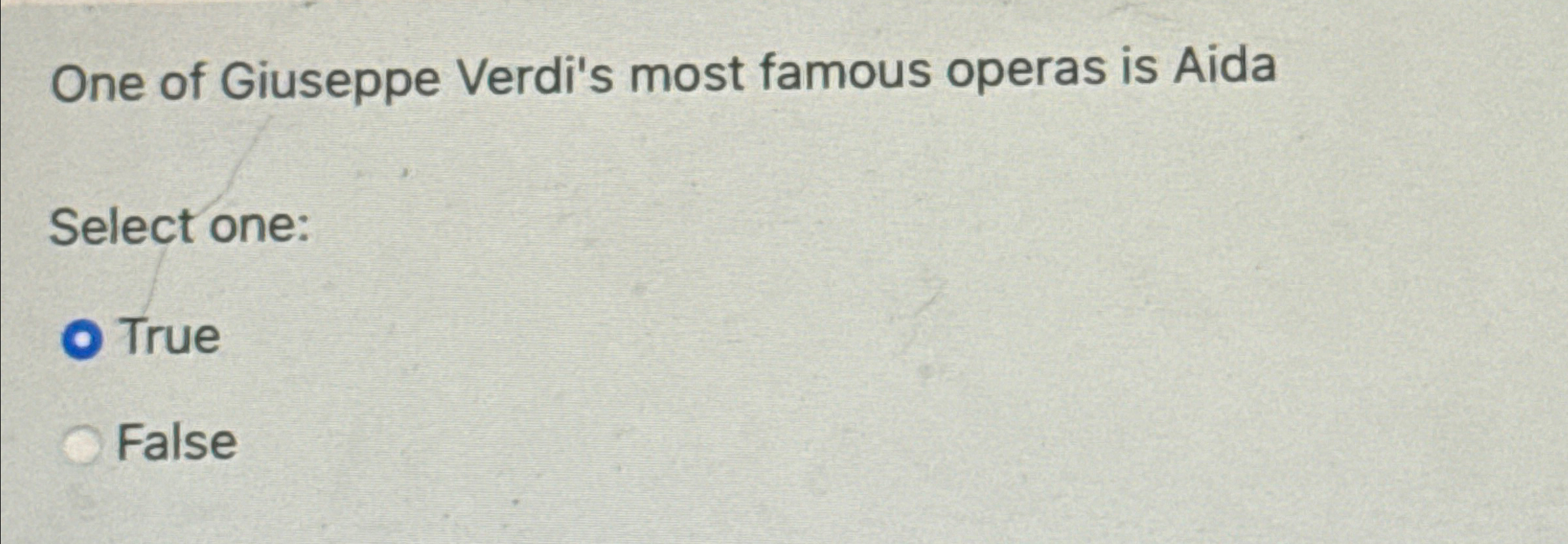 Solved One of Giuseppe Verdi's most famous operas is | Chegg.com