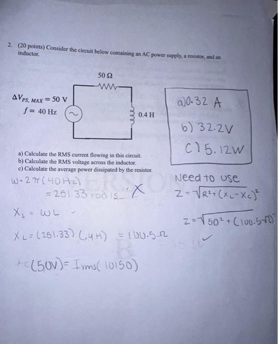 Solved i have the correct answers for them written but | Chegg.com
