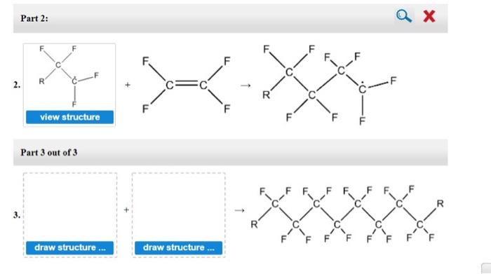 Solved Be sure to answer all parts. Teflon is formed by a | Chegg.com