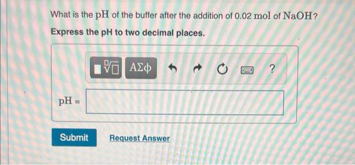 Solved A buffer contains 0.15 mol of propionic acid | Chegg.com