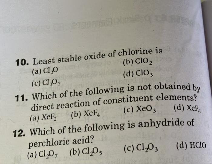 Solved Redox Reactions 9 Equivalent Mass Of Oxidising Agent