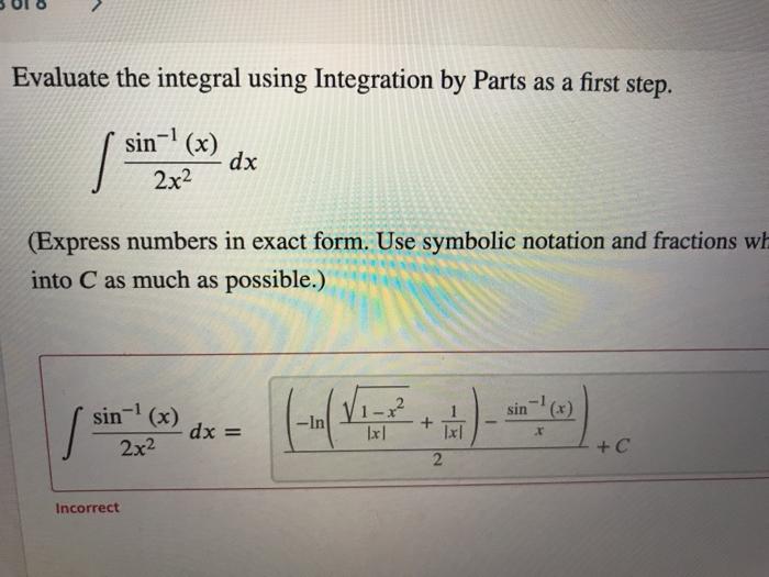 Solved Evaluate the integral by completing the square and | Chegg.com