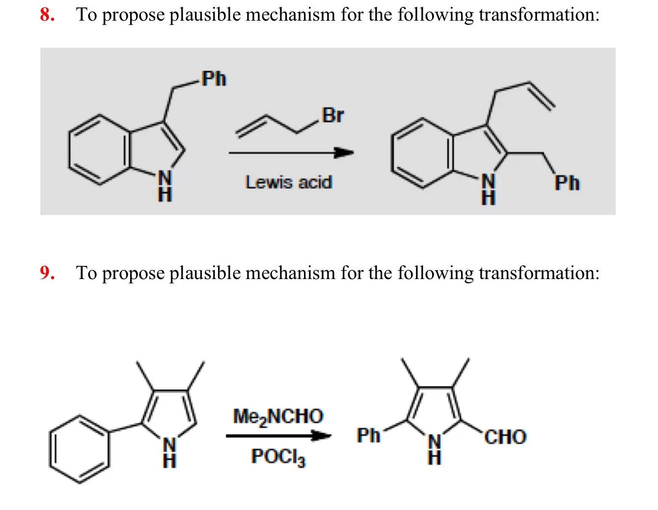 Solved To propose plausible mechanism for the following | Chegg.com Solved To propose plausible mechanism for the following | Chegg.com