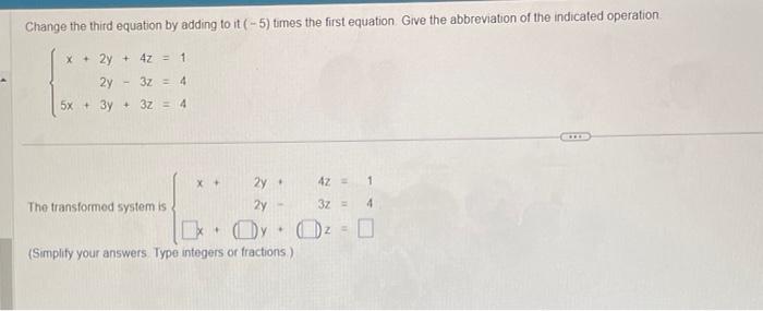 Solved The figure shows the graphs of the equations from a | Chegg.com