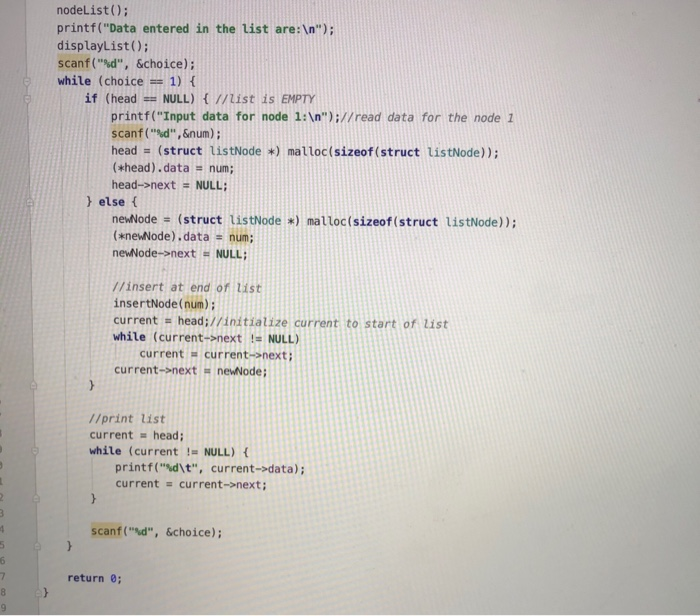 Solved 12:00 Ordered Linked List redo for up to 75... Linked | Chegg.com