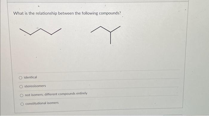 Solved What is the relationship between the following | Chegg.com