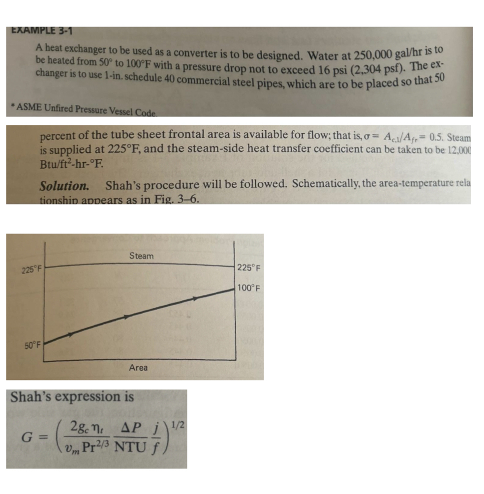 EXAMPLE 3-1A heat exchanger to be used as a converter | Chegg.com