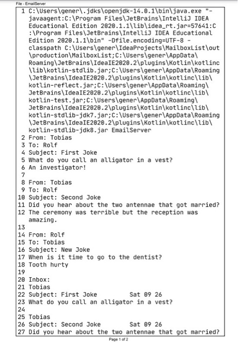 Write a java program to printout the output by | Chegg.com