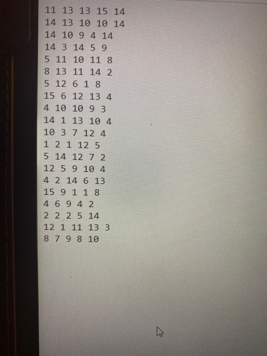 Solved Lab 10: Two Dimensional Arrays 1 Introduction In this | Chegg.com