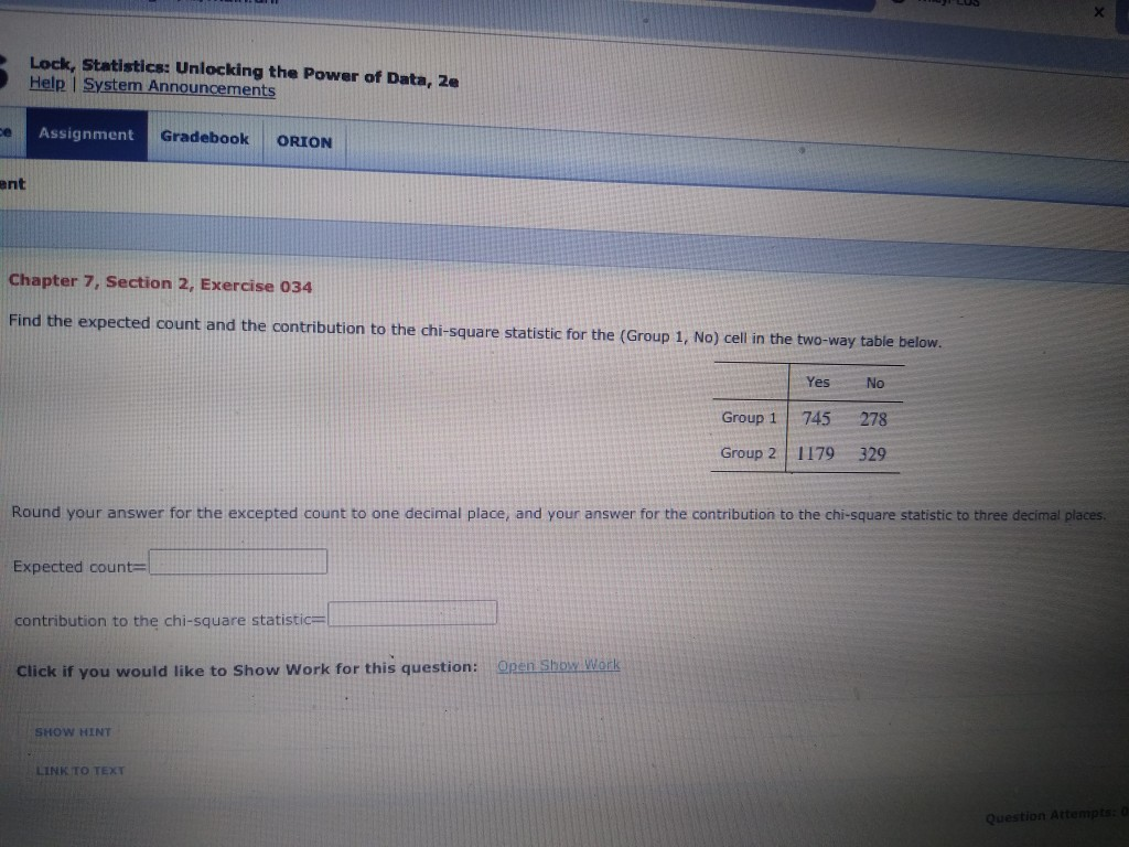 Solved Lock, Statistics: Unlocking the Power of Data, ze | Chegg.com