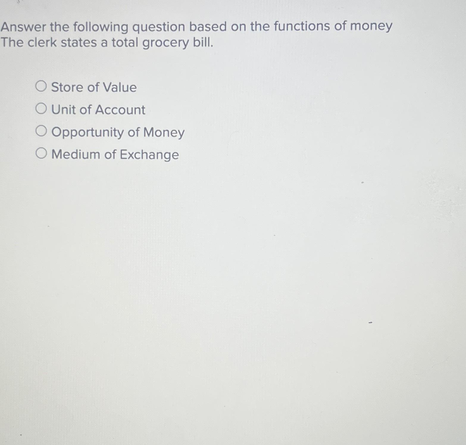 Solved Answer the following question based on the functions | Chegg.com