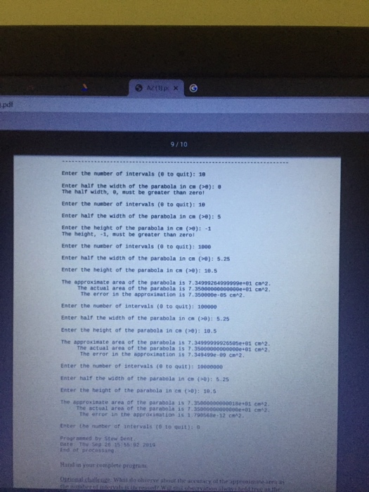 Solved Question 3 - Area using the Trapezoid Technique The | Chegg.com