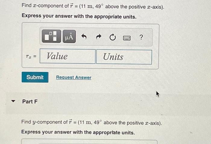 Solved ANSWER PART C-F (refer to photos)Part C Find | Chegg.com