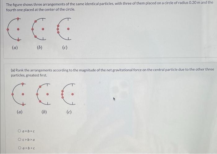 Solved The figure shows three arrangements of the same | Chegg.com