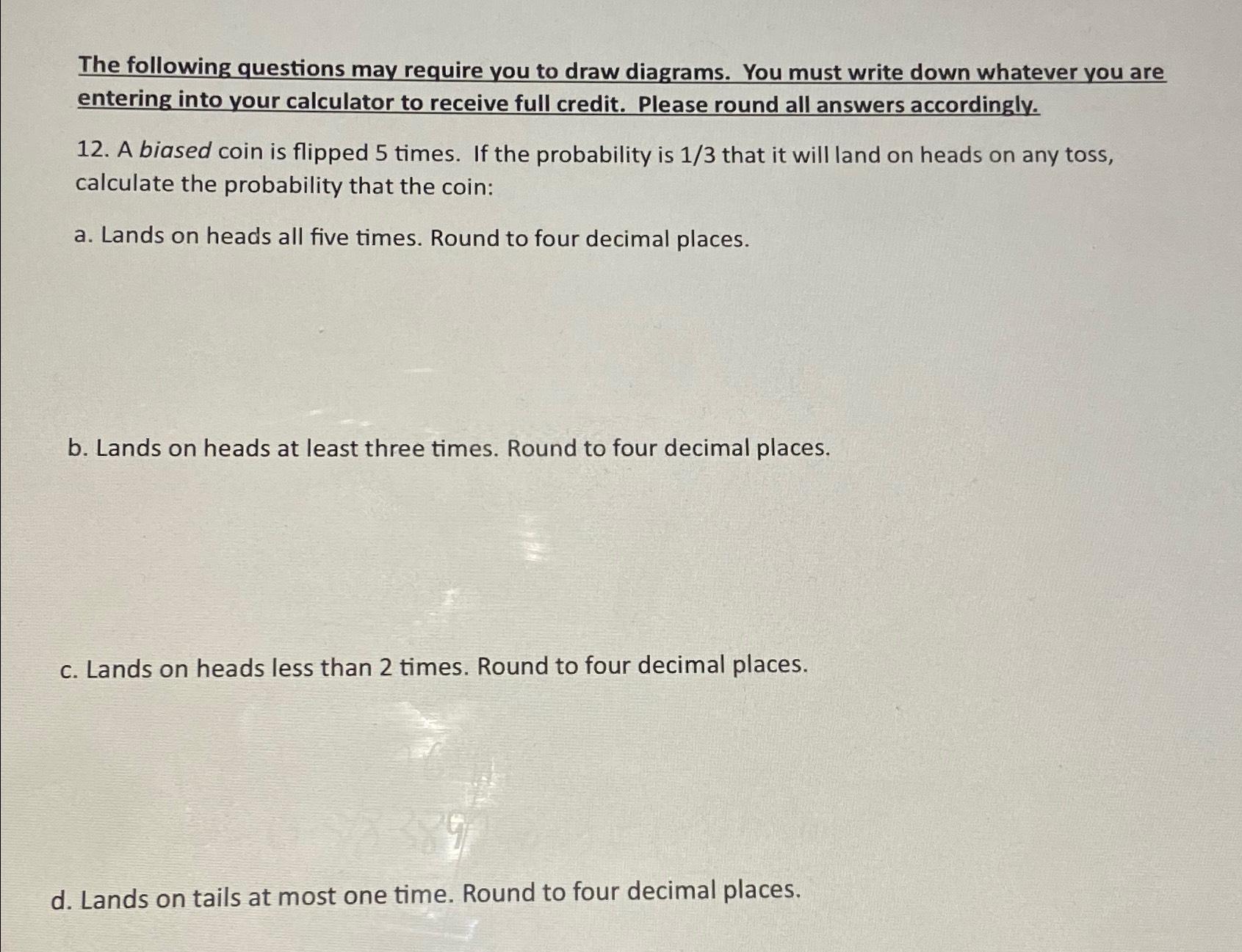 Solved The following questions may require you to draw | Chegg.com