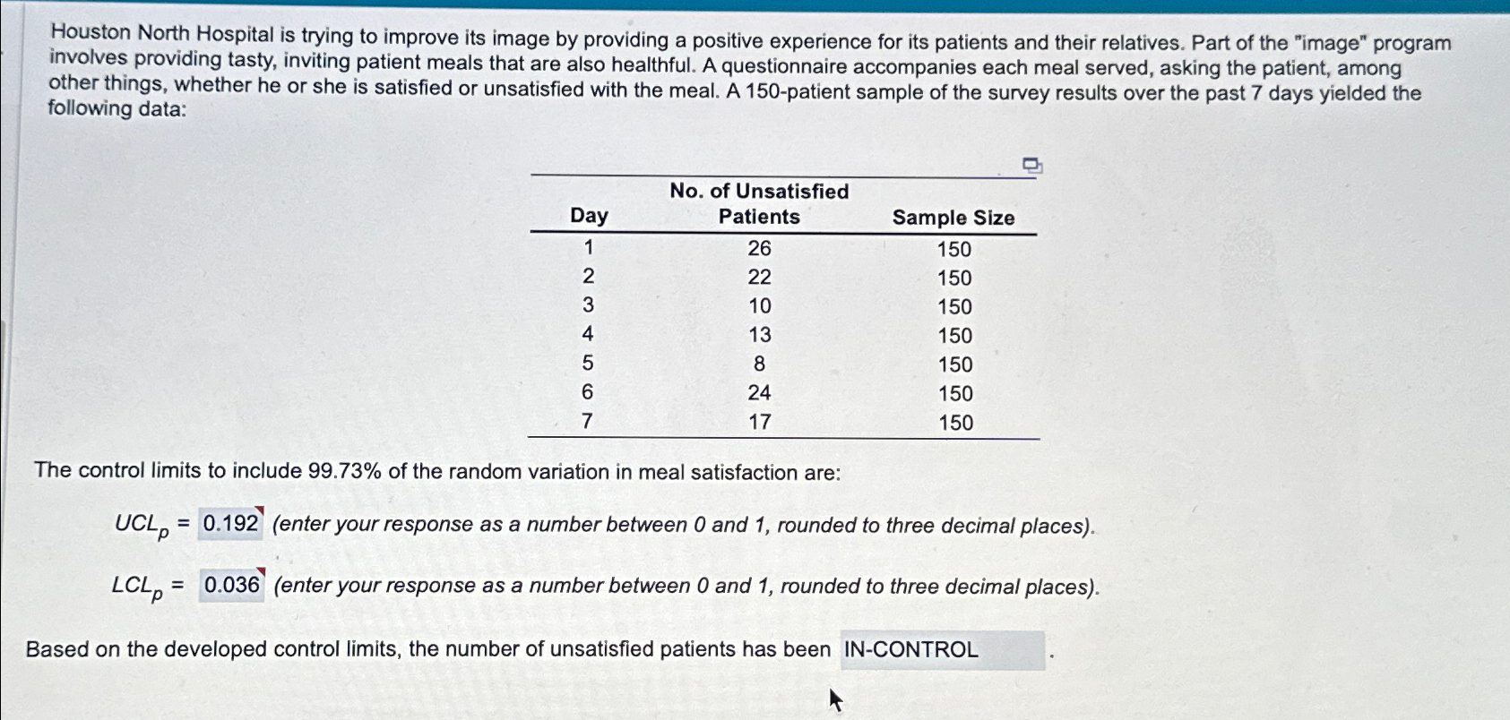 Solved Already have the answers just need an explanation. | Chegg.com