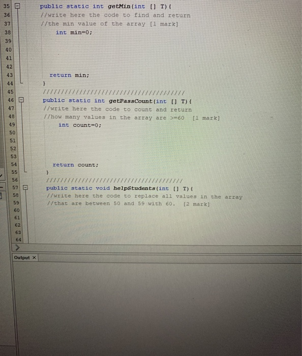 Solved e History 303 public class Q1A D public static void | Chegg.com