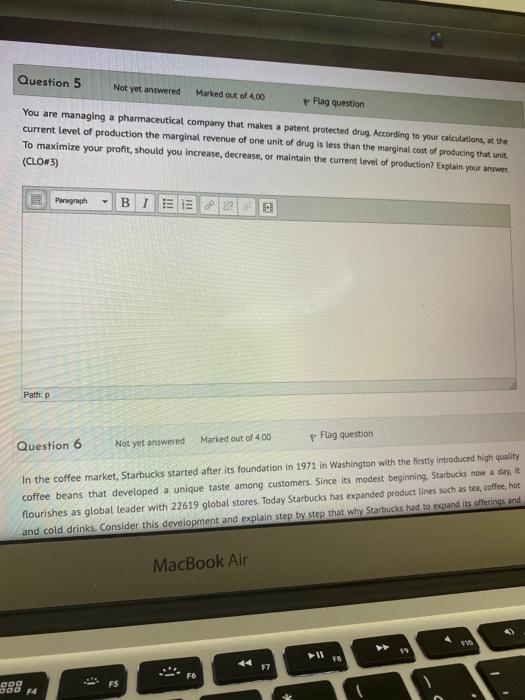 Solved Pathp Question 6 Not Yet Answered Marked Out Of 400 