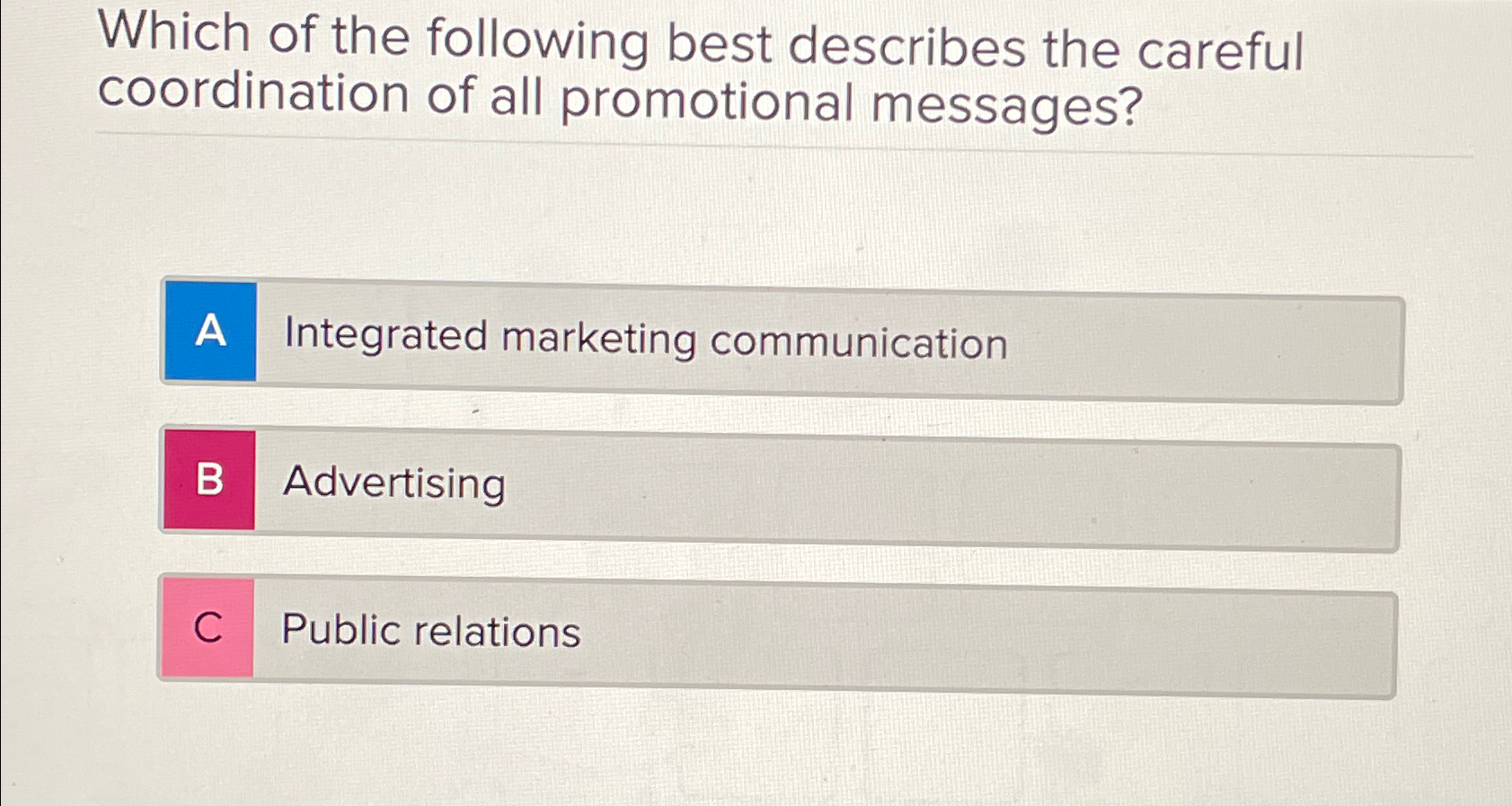 Solved Which of the following best describes the careful | Chegg.com