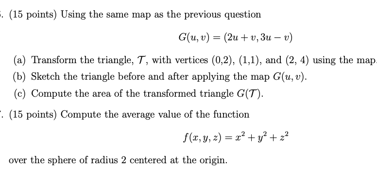 Solved 6.(15 ﻿points) ﻿Using the same map as the previous | Chegg.com