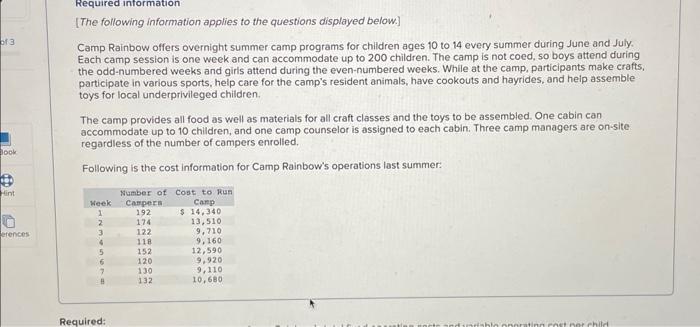 [The following information applies to the questions | Chegg.com