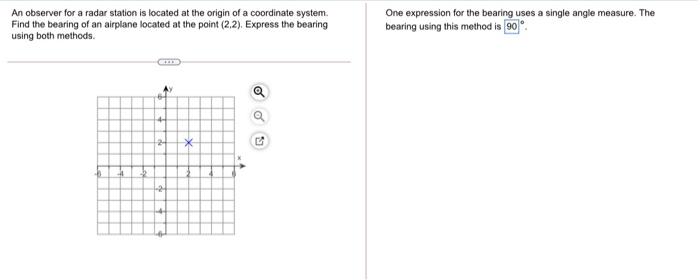 Solved An observer for a radar station is located at the | Chegg.com
