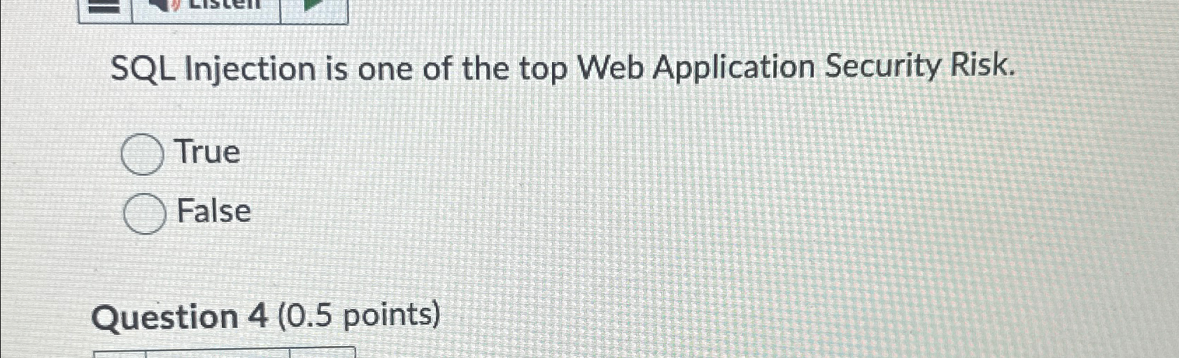 Solved SQL Injection is one of the top Web Application | Chegg.com