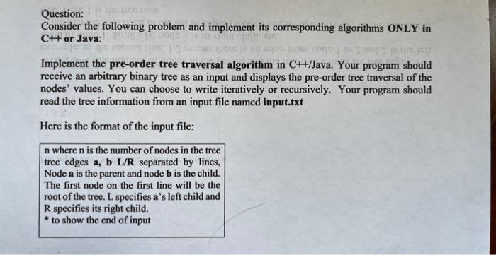 Solved Question: Consider the following problem and | Chegg.com