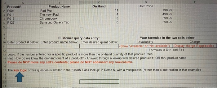 Solved Product Lookup look up a product using either product | Chegg.com