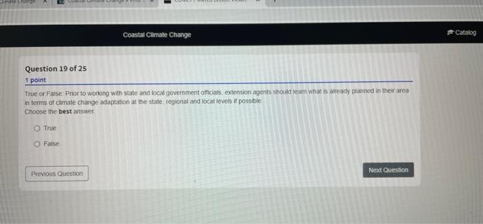 [Solved]: Jimate Change Coosia Cha Coastal Climate Change Q