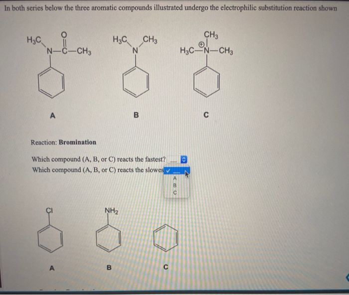 Solved Rank the compounds in each group according to their | Chegg.com