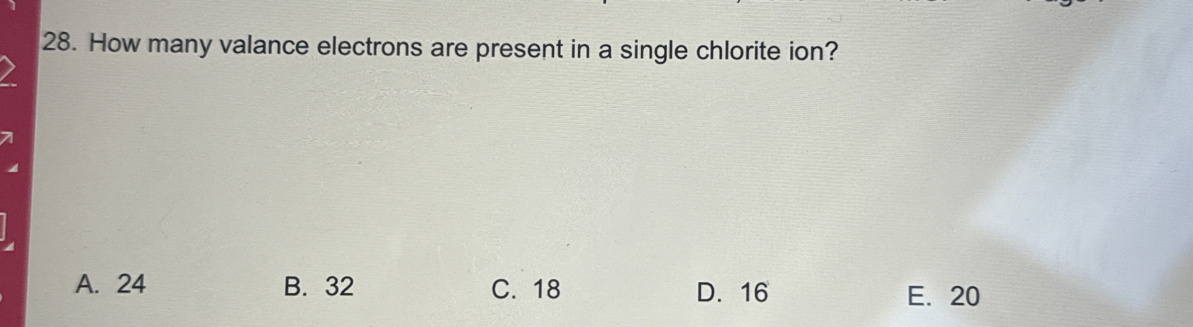 Solved How many valance electrons are present in a single | Chegg.com