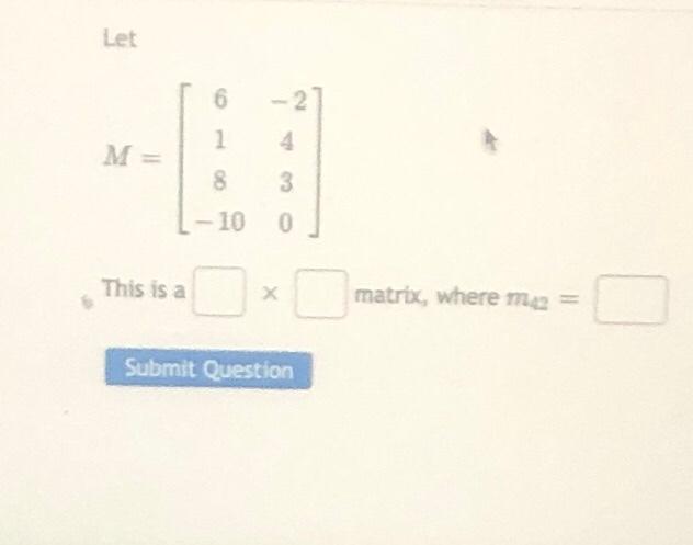 Solved Question 1 CAS -4 The rank of the matrix - 16 16 1 3 | Chegg.com