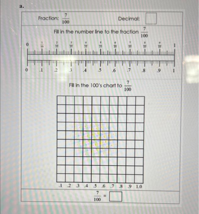 Solved Fill in the 100's chart to 1007 | Chegg.com