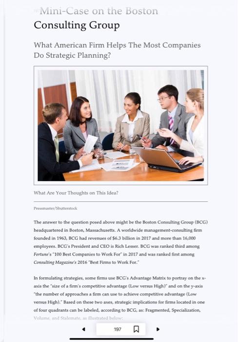 Solved Consulting Group What American Firm Helps The Most | Chegg.com