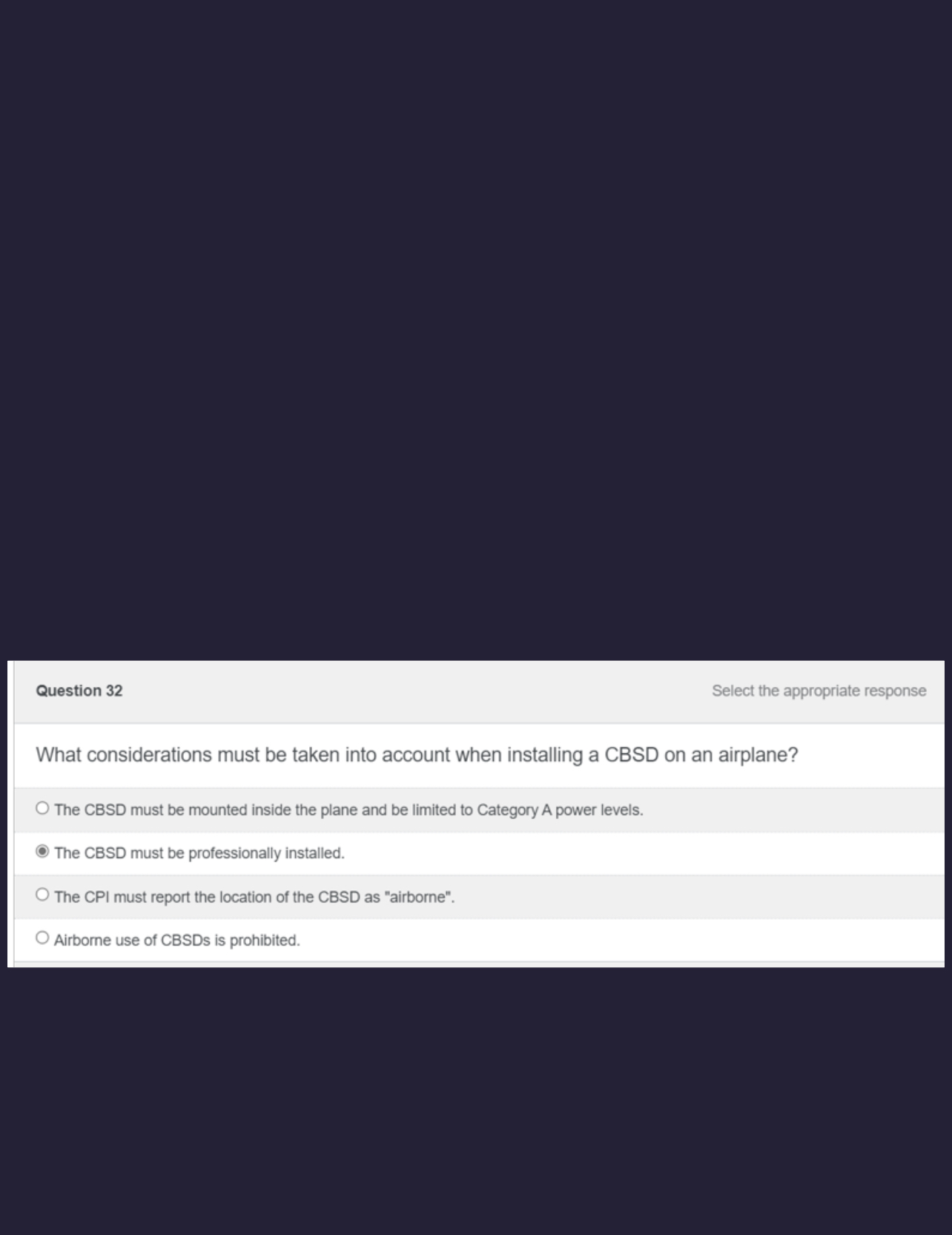 Solved Question 32Select the appropriate responseWhat | Chegg.com Solved Question 32Select the appropriate responseWhat | Chegg.com