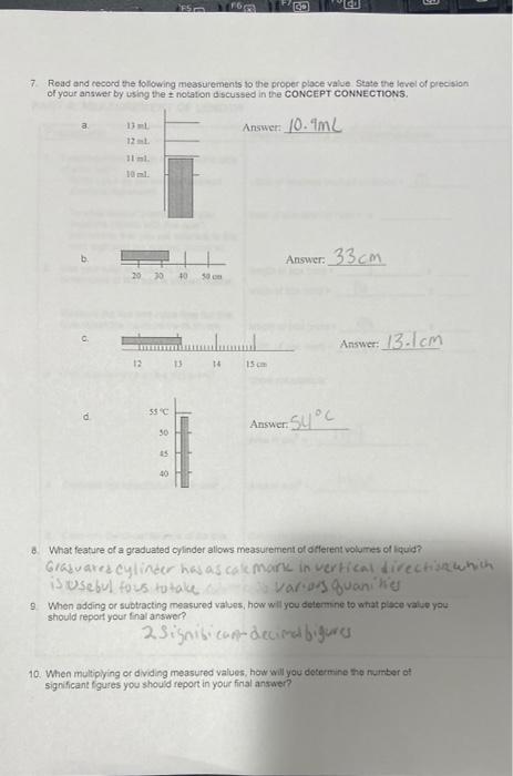 Solved BOXA TO Instructor Signature A1. Compare the area | Chegg.com