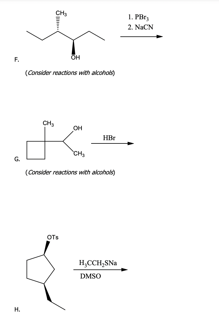 Solved Draw the major product for each reaction. Which | Chegg.com