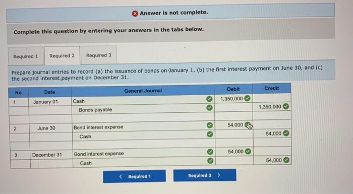 Solved Exercise 10-3 Recording bond issuance and interest LO | Chegg.com