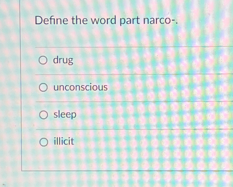 Solved Define the word part | Chegg.com